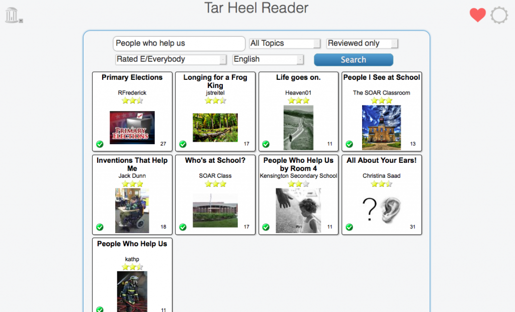 Putting Tar Heel Reader books into iBooks - with Speech! - Jane Farrall ...