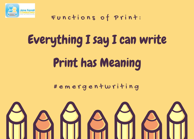 Emergent Writing: Focus on Function – Jane Farrall Consulting