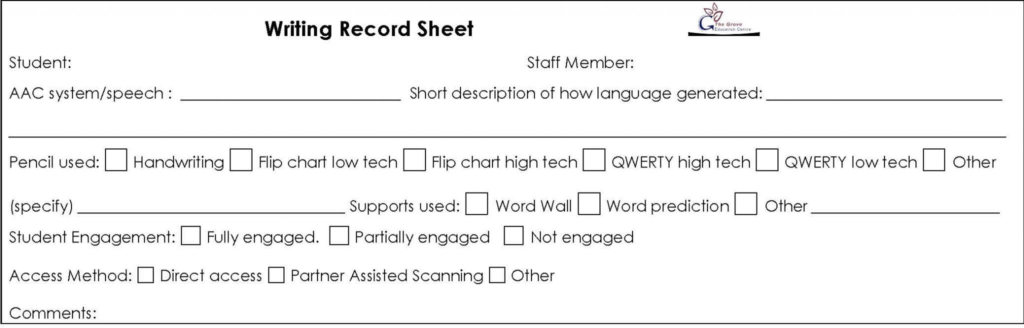 Writing instruction and Data Walls: Focusing on ALL students at The ...