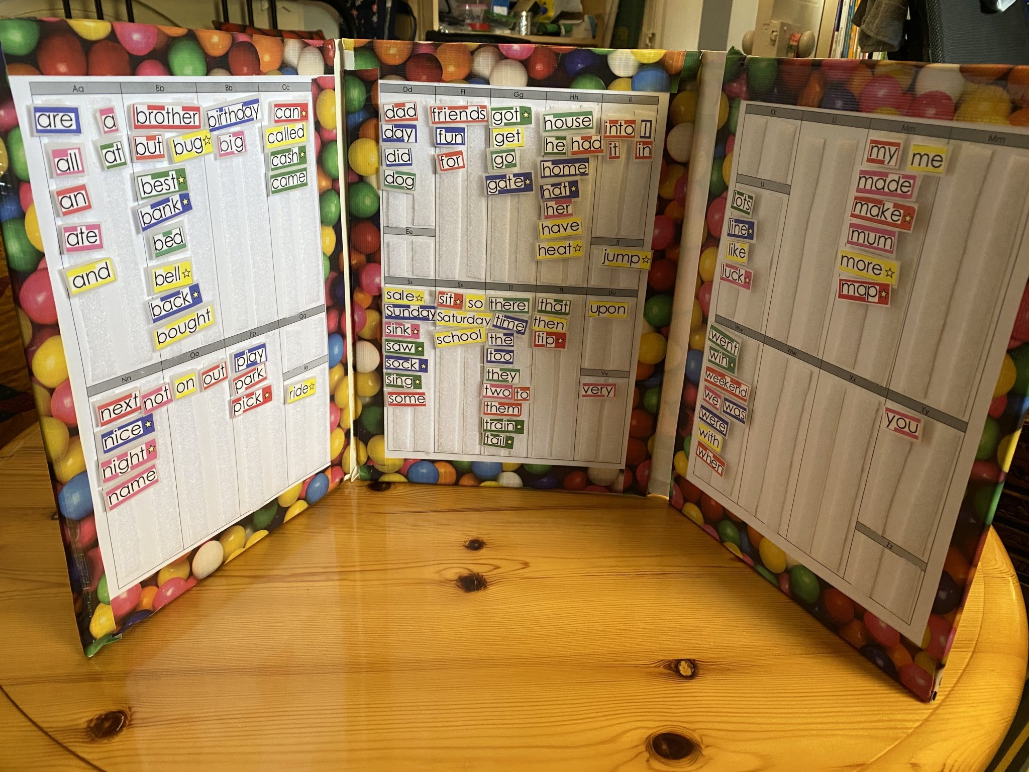 Making a Portable Word Wall – Jane Farrall Consulting