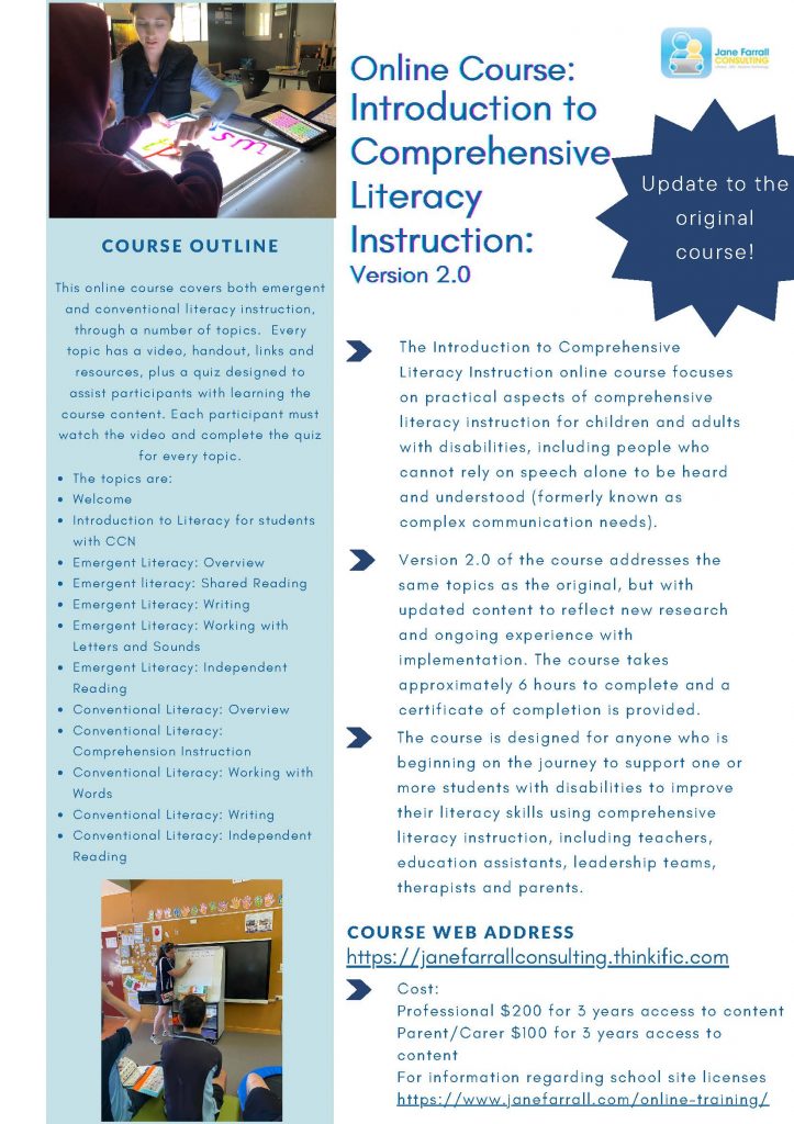 Introduction to Comprehensive Literacy Instruction Version 2.0 – Jane ...